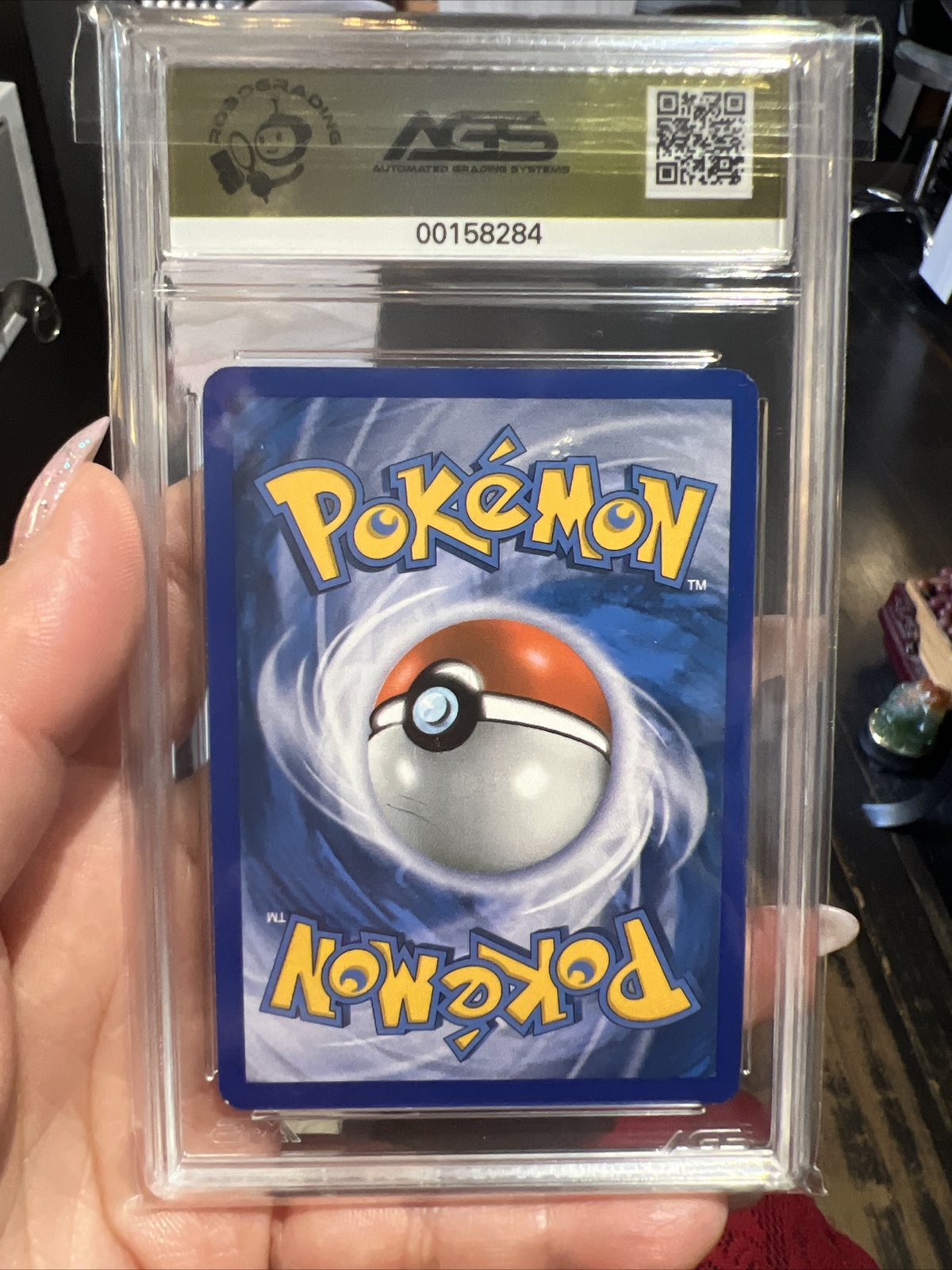 Vintage 2011 Pokemon Call of Legends Smeargle #21 Holo Graded AGS 9.5 ...