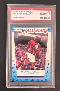 Michael Jordan 1989 Fleer #3 Stickers Price Guide - Sports Card Investor