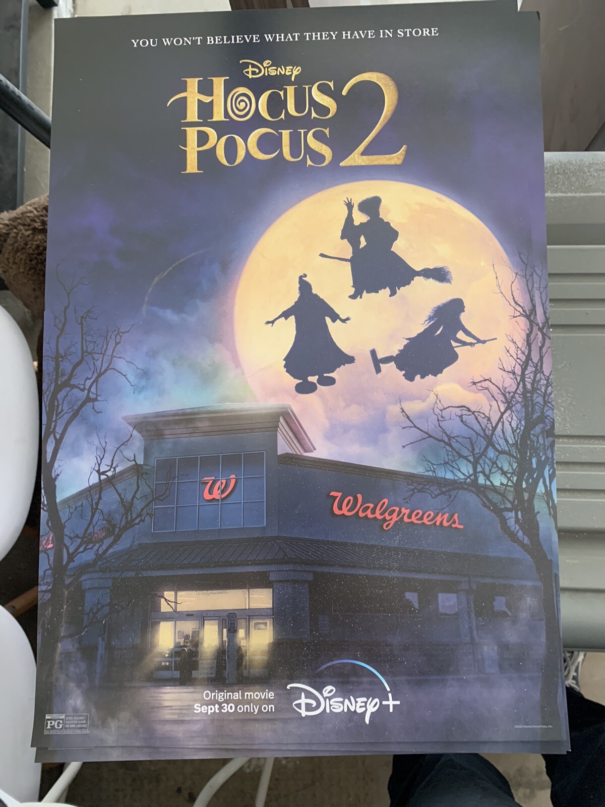 Walgreens Hocus Pocus 2 Poster