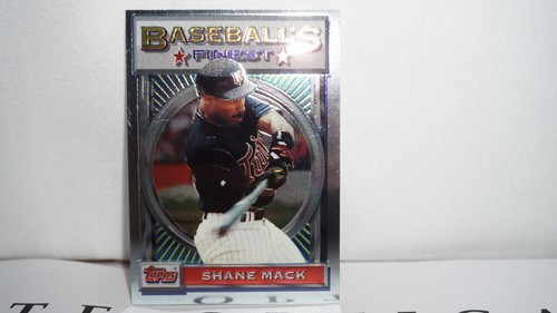 1993 Topps Finest Baseball #61 Shane Mack Minnesota Twins | eBay