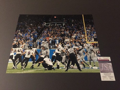 Justin Tucker Autographed Signed 16x20 Photo-Ravens - JSA Witnessed | eBay