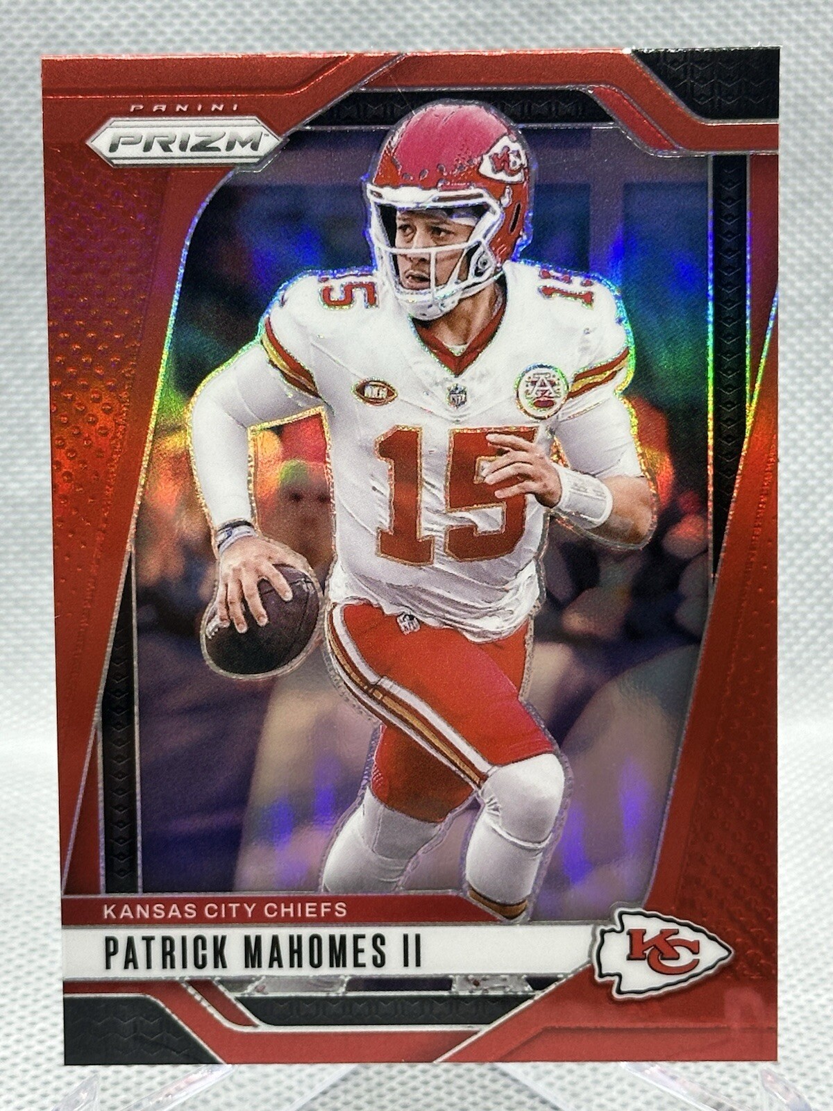 2024 Prizm Retail Red Rare SSP Color Match Patrick Mahomes Rumored /20 ...