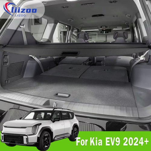 Cargo Cover for Kia EV9 2024 2025 Rear Trunk Security Shade Accessories ...