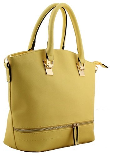 Womens Faux Leather Plain Solid Color Tote Shoulder Handbag Ladies ...