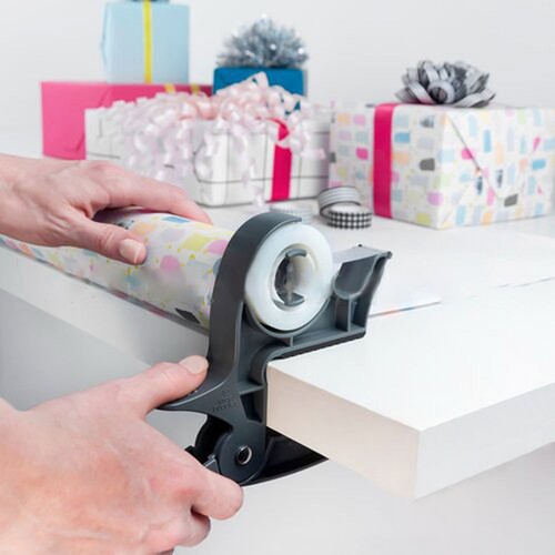 Paper Roll Holder High Efficiency Gift Wrapping Tape Dispenser Gift ...
