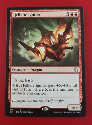1x Hellkite Igniter | Commander 2021 | MTG Magic Cards | eBay