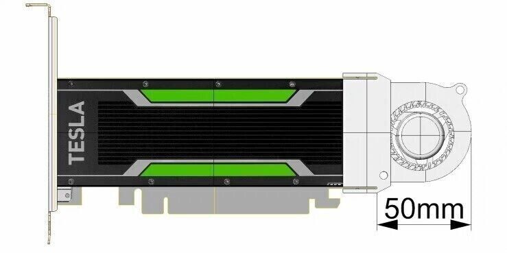 Brand New In Box Nvidia Tesla P4 8GB GPU Graphics Card and Turbo ...