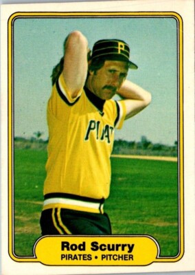 1982 Fleer Rod Scurry #497 Pittsburgh Pirates | eBay