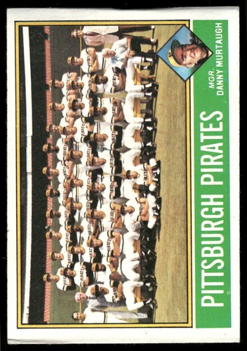 1976 Topps #504 Pittsburgh Pirates / Danny Murtaugh Baseball Card | eBay