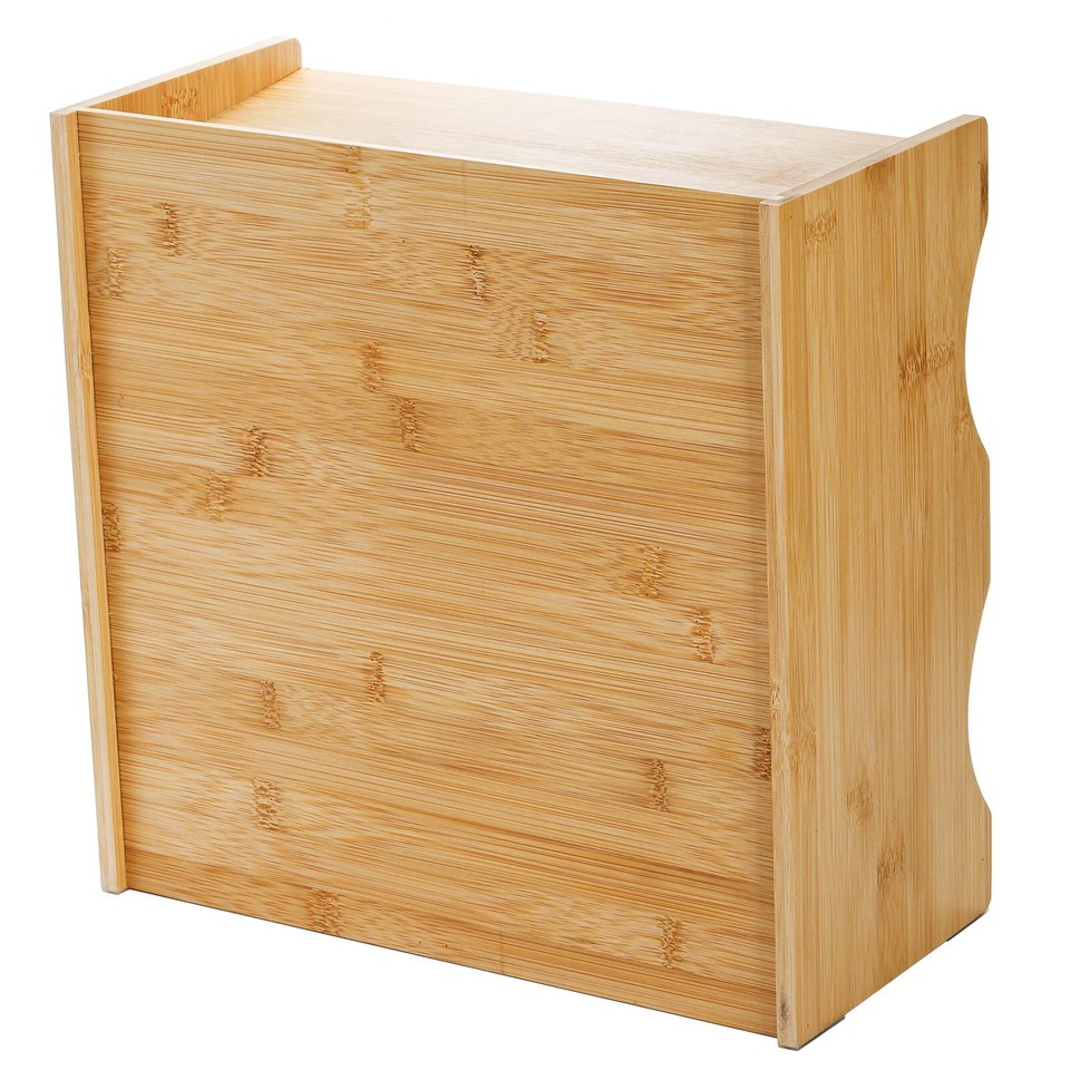 CD Holder Rack, Bamboo CD Rack Organizer with Rubber Feet, DVD Display ...