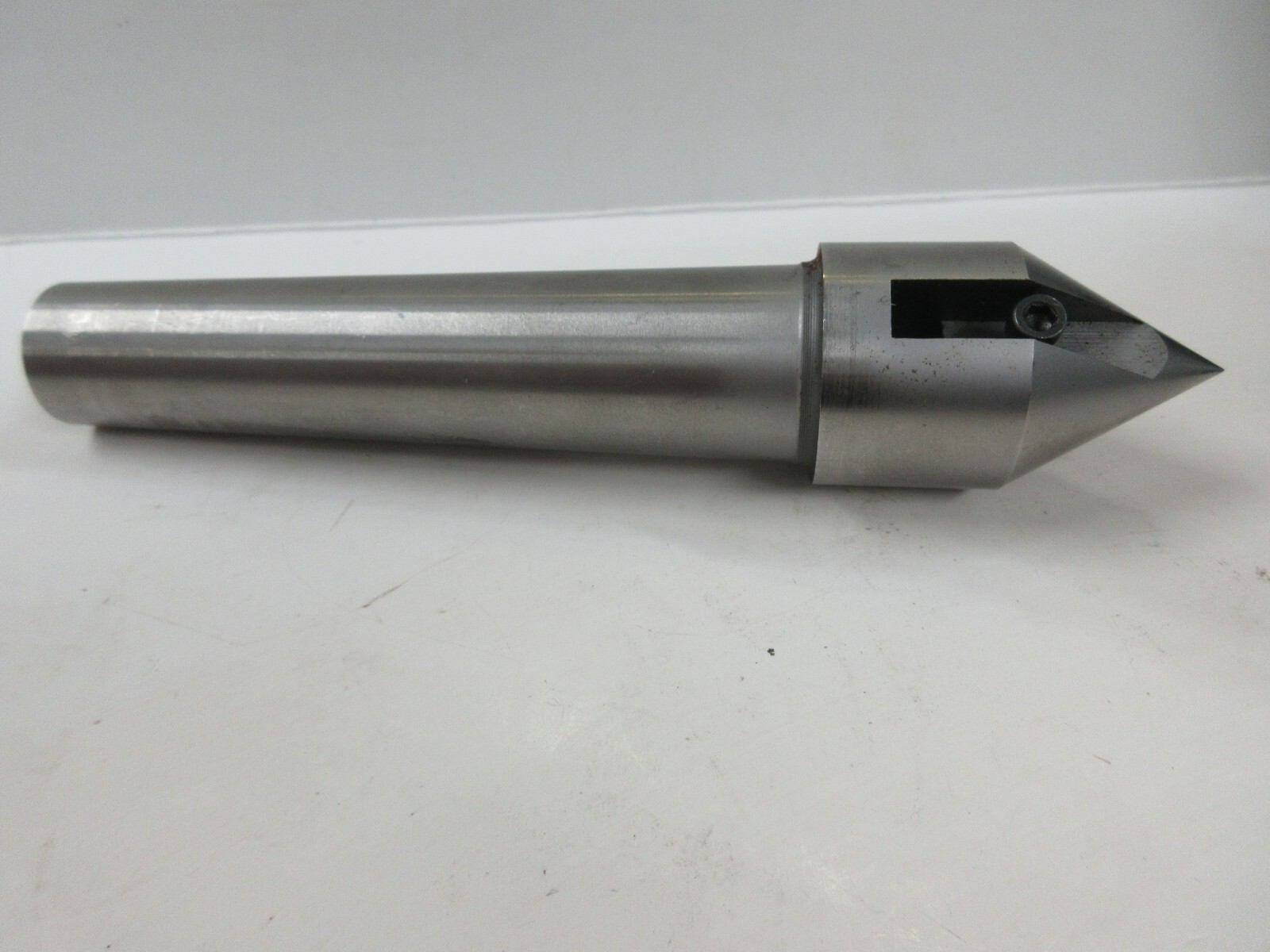 POINTED DEAD CENTER W/ CUT OUT, HEAD DIA 1-9/16", OAL 8", POINT LENGTH ...