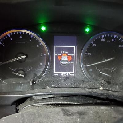 TOYOTA HIGHLANDER Speedometer (cluster), MPH, ID 83800-0E490 14 15 16 ...
