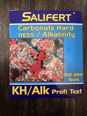 Salifert Carbonate Hardness Alkalinity KH/Alk Aquarium Test Kit | eBay