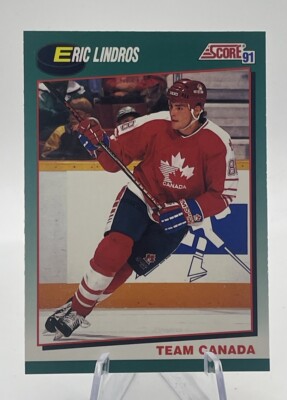 Eric Lindros 1991 Score Traded Rookie Card #88T Team Canada 🏒🔥 | eBay