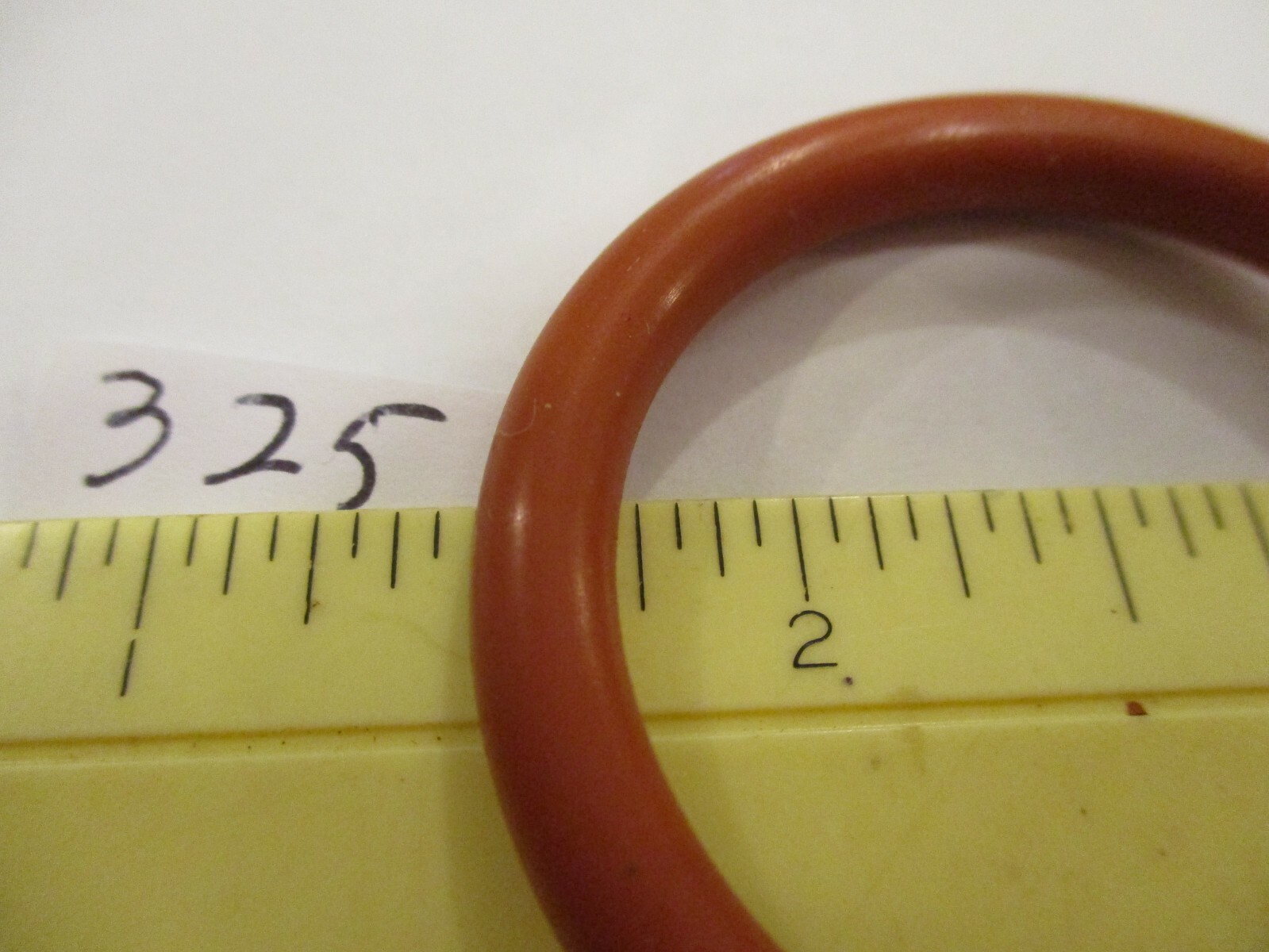 325 Silicone O-ring. 1-1/2" ID x 1-7/8" OD x 3/16" thick. Quan 1. | eBay