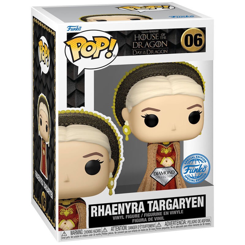 POP figure Game of Thrones House of the Dragon Rhaenyra Targaryen ...