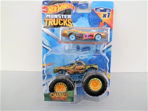 Hot Wheels Monster Truck/Jam (Double Pack), "CHASSIS SNAPPER" , 1:64 ...