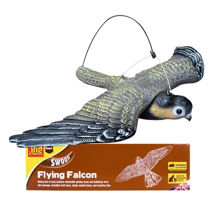 Bird Scarer Flying Falcon Fake Bird of Prey Pest Control 21" | eBay UK