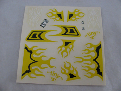 Vintage 1960s AMT 1957 Tunderbird Model Car Kit Decals Sheet #JD-1 Un ...