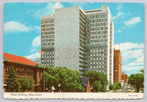 Postcard Mayo Building Mayo Clinic Rochester Minnesota | eBay