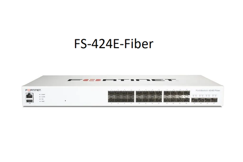 Fortinet Fortiswitch FS-424E-FIBER 24-Port SFP+ Gigabit Ethernet Switch ...
