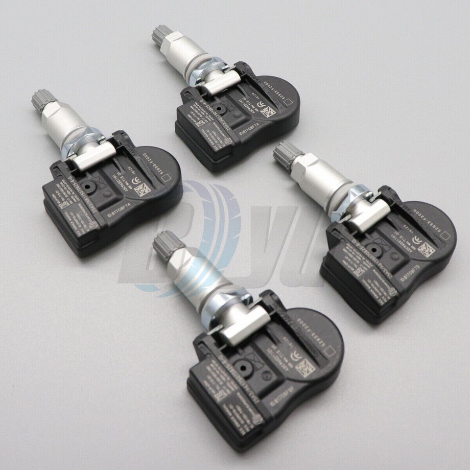 New TPMS Sensor Tire Pressure Senors 4pcs For Hyundai Elantra Kona ...