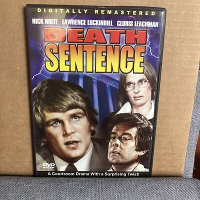 Death Sentence (Slim Case DVD, 1974) Nick Nolte, Cloris Leachman - New ...
