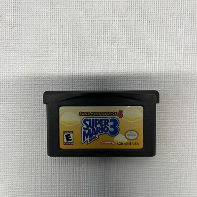 Super Mario Advance 4 Super Mario Bros 3 GBA 2003 Nintendo Game Boy ...