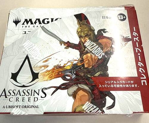 Magic The Gathering Assassin's Creed Collector Booster Japanese 12 ...