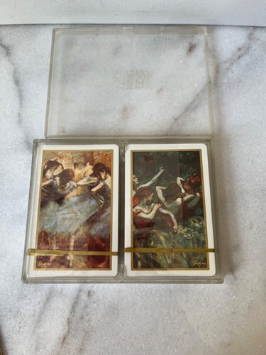 Fournier Vitoria Playing Cards RARE Box Set Sealed Degas Ballet Jose ...