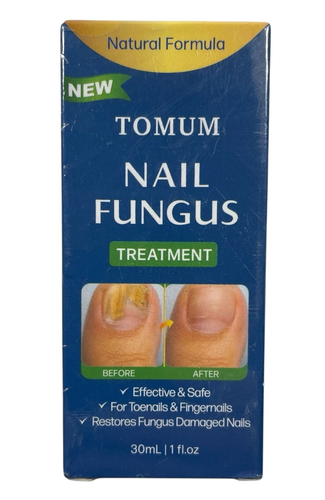 Tomum Nail Fungus Treatment - Natural & Powerful Formula - 1 fl oz ...