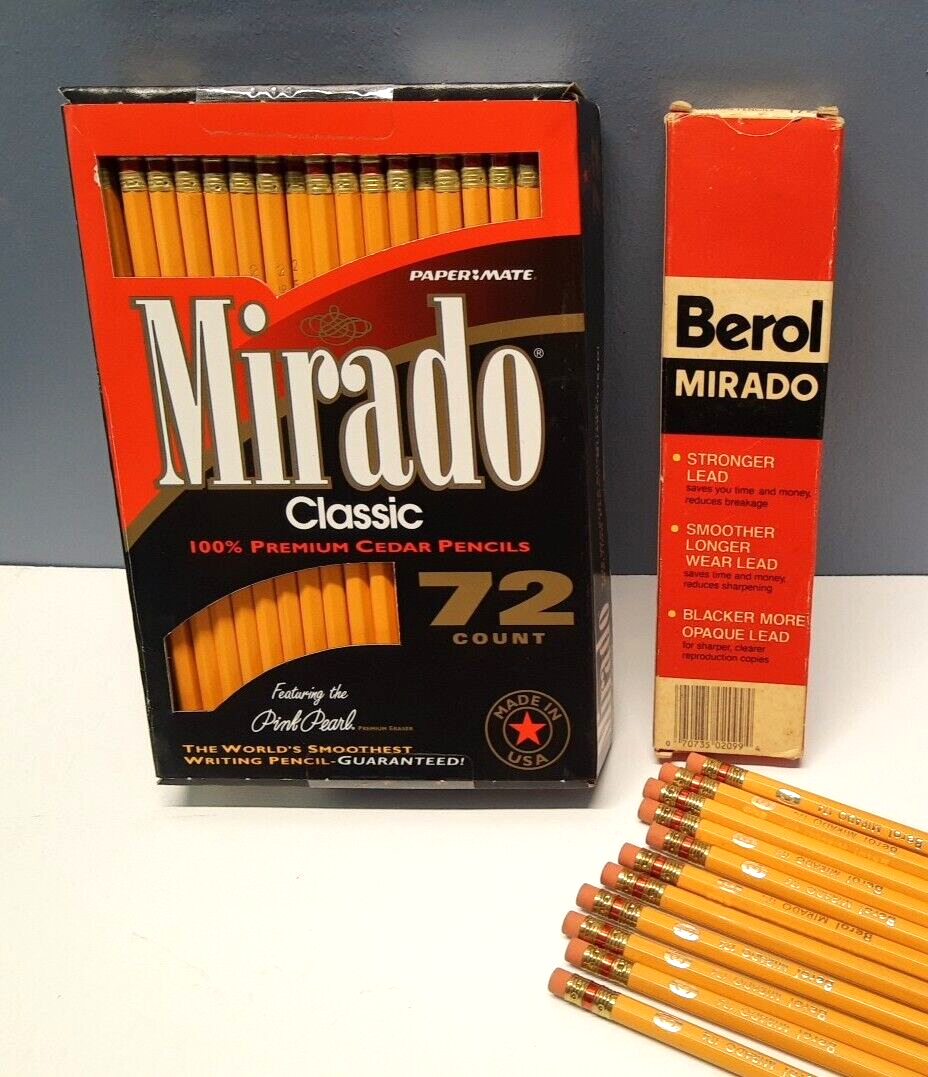 Paper Mate Mirado Classic Pencils Wood HB #2 72 Count 58886 for sale ...