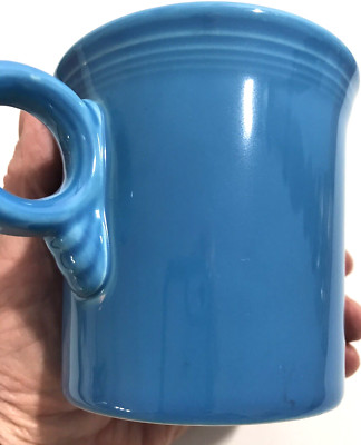 Fiesta Ring Handle Mug Tom and Jerry Turquoise Homer Laughlin Co | eBay