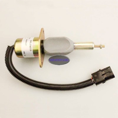SHUT OFF SOLENOID 3930233 for CUMMINS 6CT SA-4335-12 shutdown solenoid ...