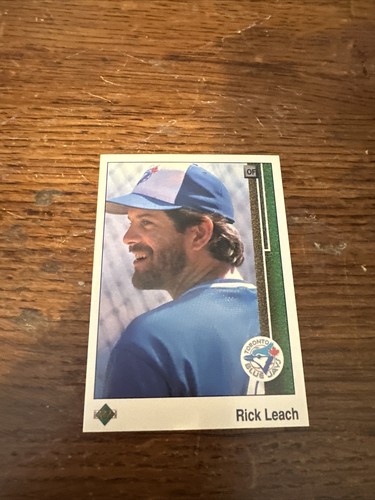 Rick Leach 1989 Upper Deck Baseball Card #554 | eBay