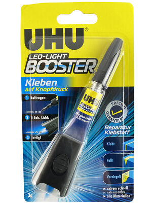 UHU Led-Light Booster Kleber Reparatur Klebstoff Klebt Füllt Versiegelt ...