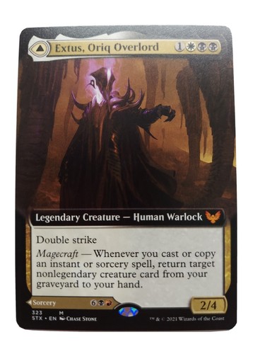MTG 1x Extus, Oriq Overlord Awaken the Blood Avatar EXTENDED ART ...