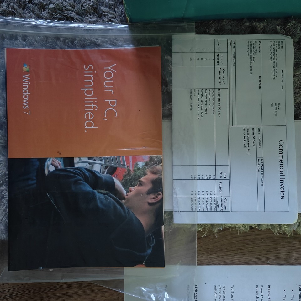 Microsoft Windows 7 Party Pack 32 and 64 Bit | eBay UK