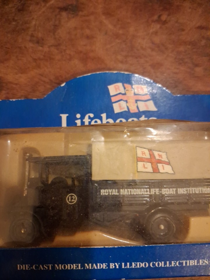 LLEDO DIE-CAST RNLI LIFEBOATS SENTINEL STEAM WAGON LORRY - BRAND NEW IN ...