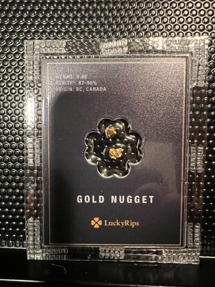 Lucky Rips Gold Nugget .50 | eBay