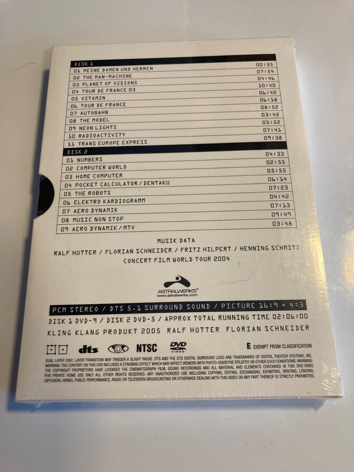 Kraftwerk - Minimum - Maximum (DVD, 2005) for sale online | eBay