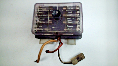 1970-1973 Datsun Nissan 240Z 1600 Bluebird 510 Fuse Box Power ...