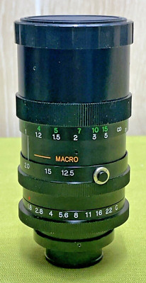 Navitar TV Zoom Lens 12.5-75mm F1.8, C Mount | eBay