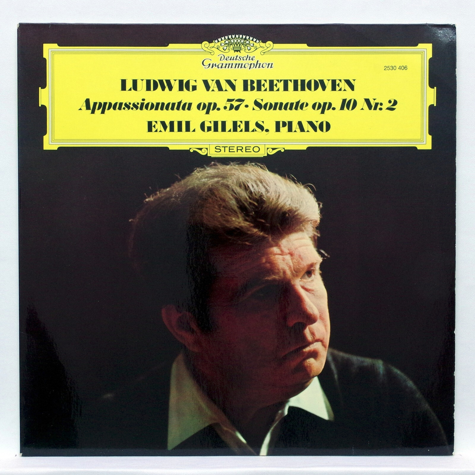EMIL GILELS ⸺ BEETHOVEN piano sonatas nos.6 & 23 ⸺ DGG LP EX+ | eBay