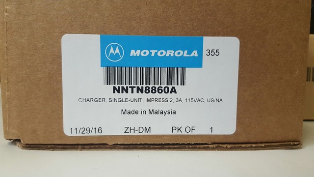 Motorola NNTN8860A 115V Single Unit Radio Charger for sale online | eBay