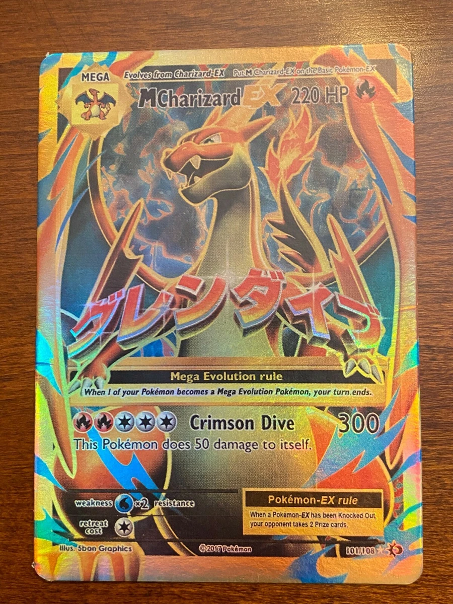 Pokemon Cards Ex Mega Charizard