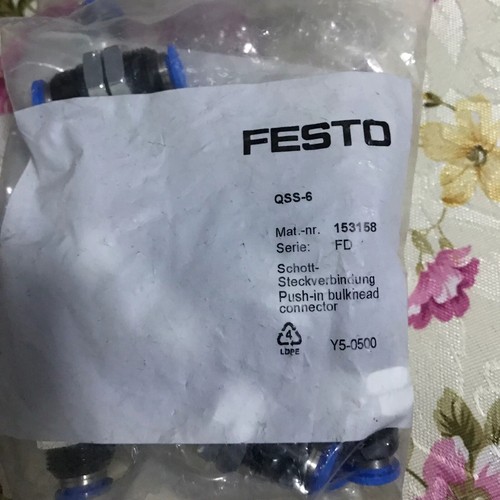 10pcs New FESTO QSS-6 bulkhead connector Quality assurance #YP1 | eBay