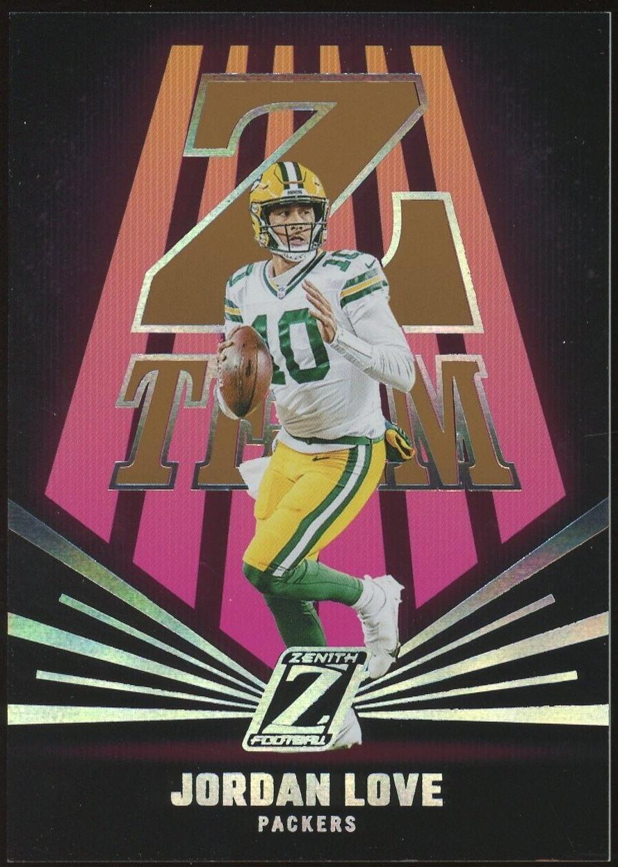 2023 Panini Zenith - Z-Team Jordan Love #8 Copper /50 for sale online ...