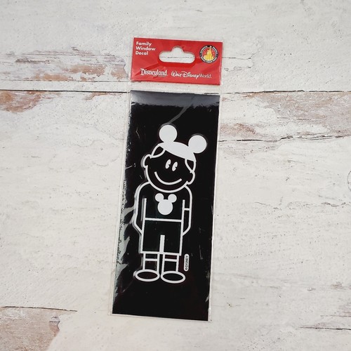 Disney Parks Mickey Mouse Ear Hat Boy Son Family Vinyl Window Sticker ...
