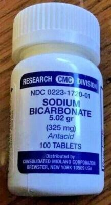 CMC Sodium Bicarbonate Supplement Tablets 100 CT | eBay